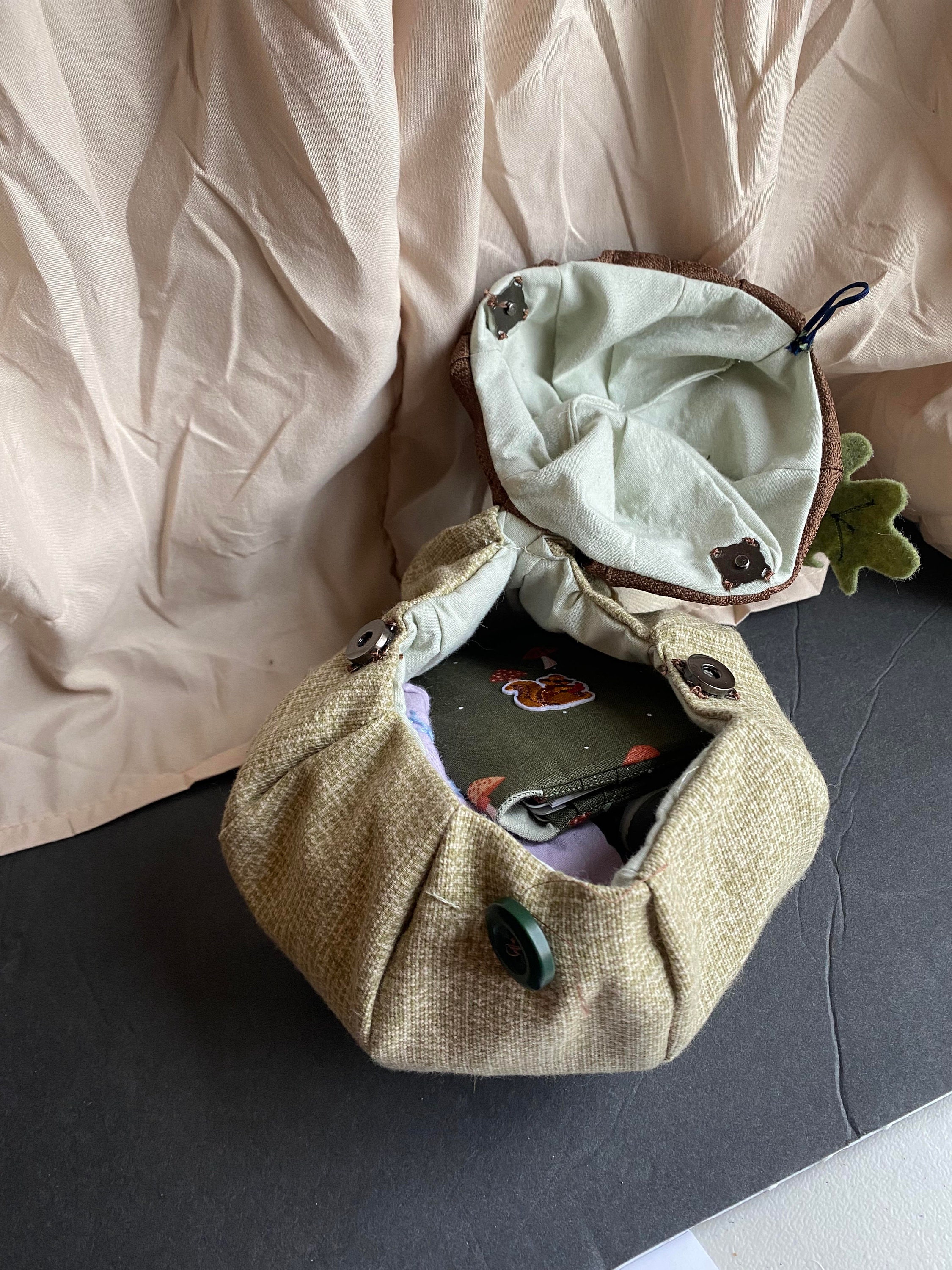 DIY Acorn Handbag Sewing Pattern - Quirky and Adorable Accessory - Etsy