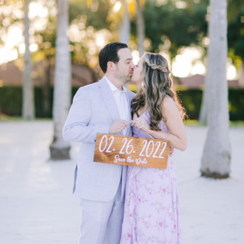 Wedding Date Sign - Etsy