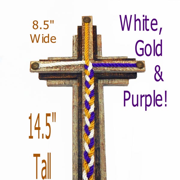 Three Wooden Crosses - Etsy