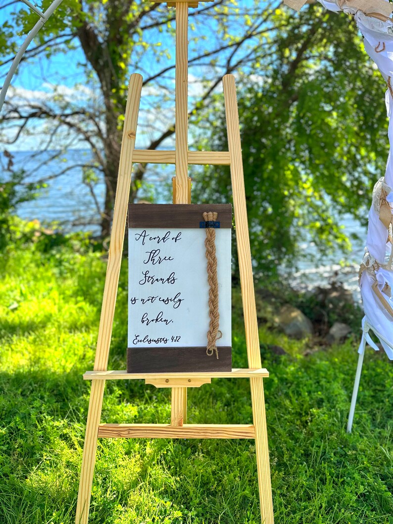 Cord of Three Strands Unity Braids® Wedding Sign Ceremony - Etsy