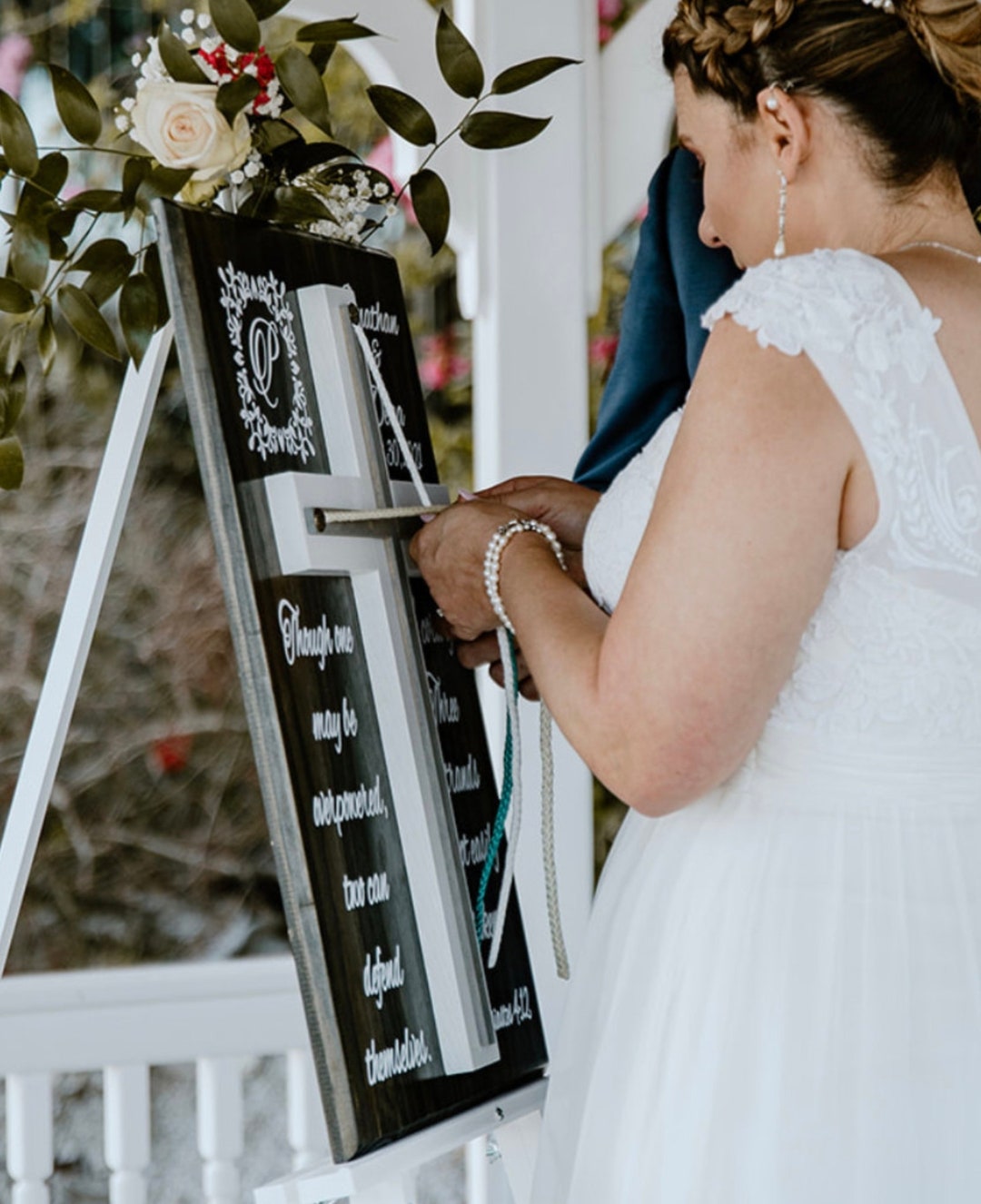 Cord of Three Strands, Wedding Braid Cross, Wedding Ceremony, Unity ...