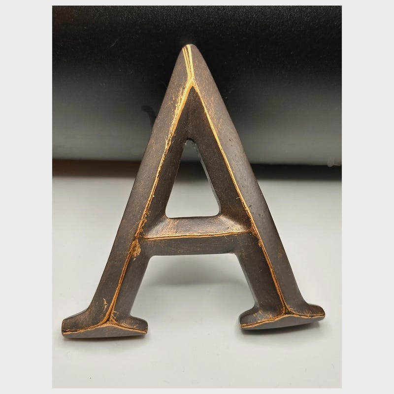 Pewter Letters - Etsy