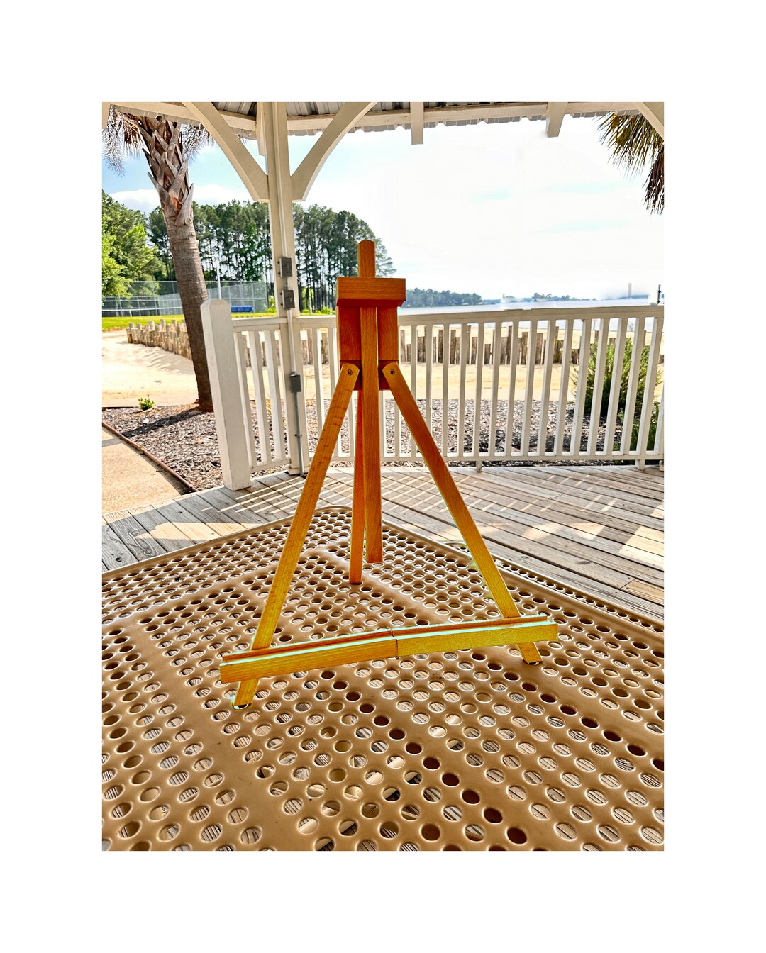 Wood Table Easel, Wedding Sign Stand, Art Easel, Wedding Easel, Wood ...