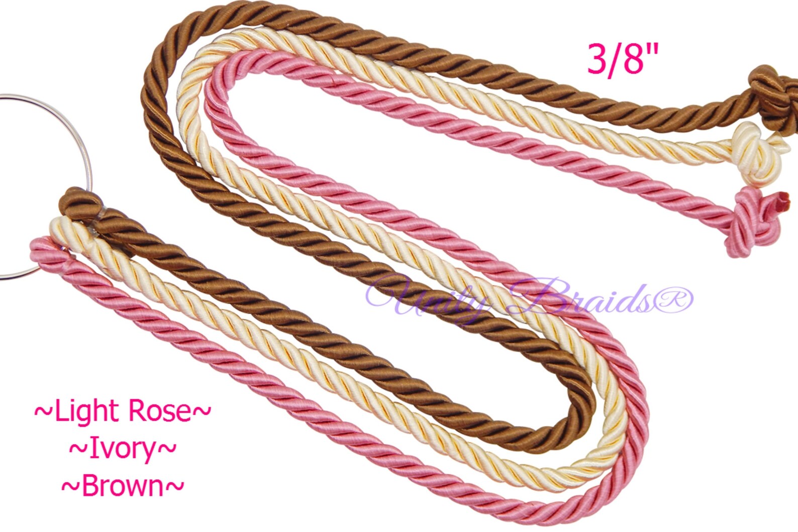 Unity Braids® Unity Cords Cord of Three Strand Unity - Etsy