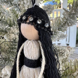 Angel Christmas Ornament, Keepsake Doll Ornament, Rag Doll Christmas ...