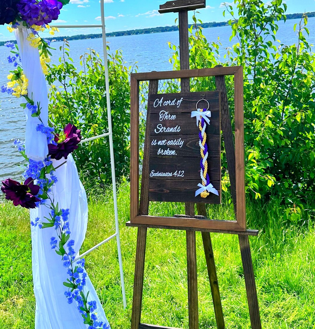 Rustic Farmhouse Sign, Chicken Wire Sign, Unity Braids® Sign, Unity ...