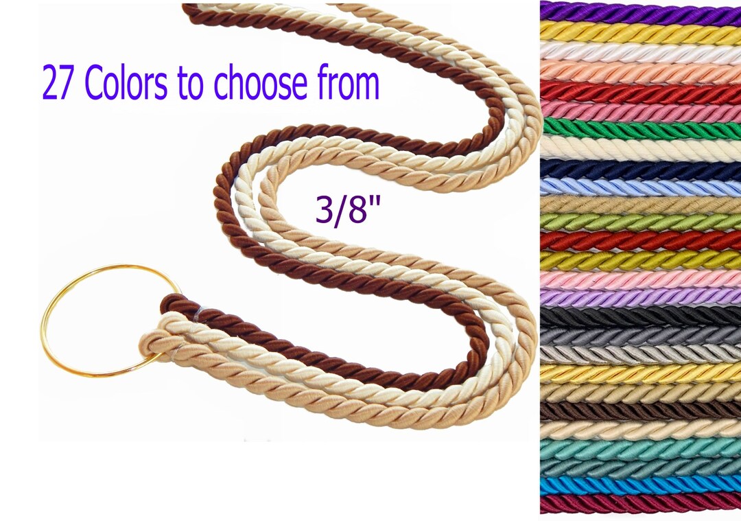 Cord of Three Strands, Wedding Unity Braids®, Unity Knot, Choice of 27 ...
