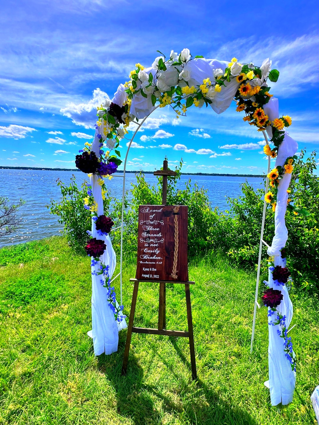 Unity Cord of Three Strands, Unity Braids®, Anniversary Gift Idea ...