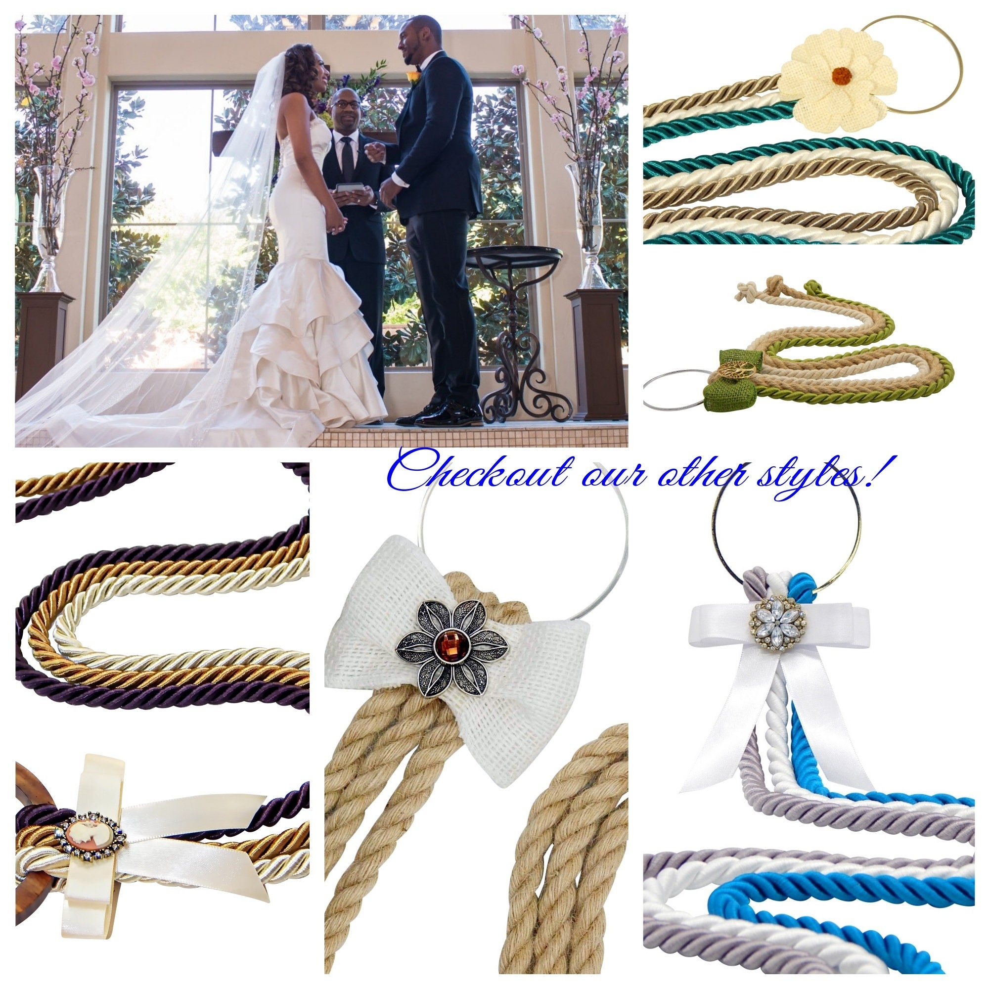 Cord of Three Strands Rope Wedding Unity Braids® 3 Cord | Etsy