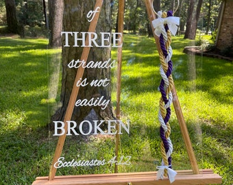 Cord of Three Strands Unity Braids® Anniversary Gift Ideas | Etsy