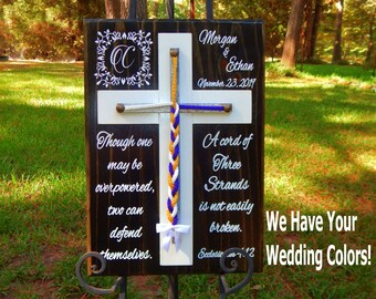 Cord of Three Strands Wedding Braid Cross Wedding Ceremony - Etsy