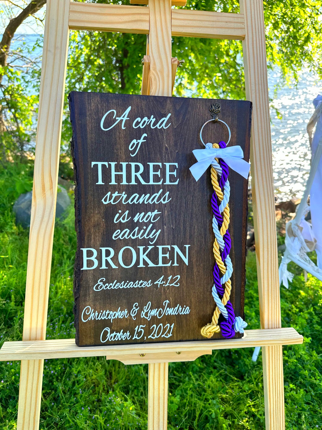 Cord of Three Strands, Unity Braids® Rustic Wedding, Wedding Ideas ...