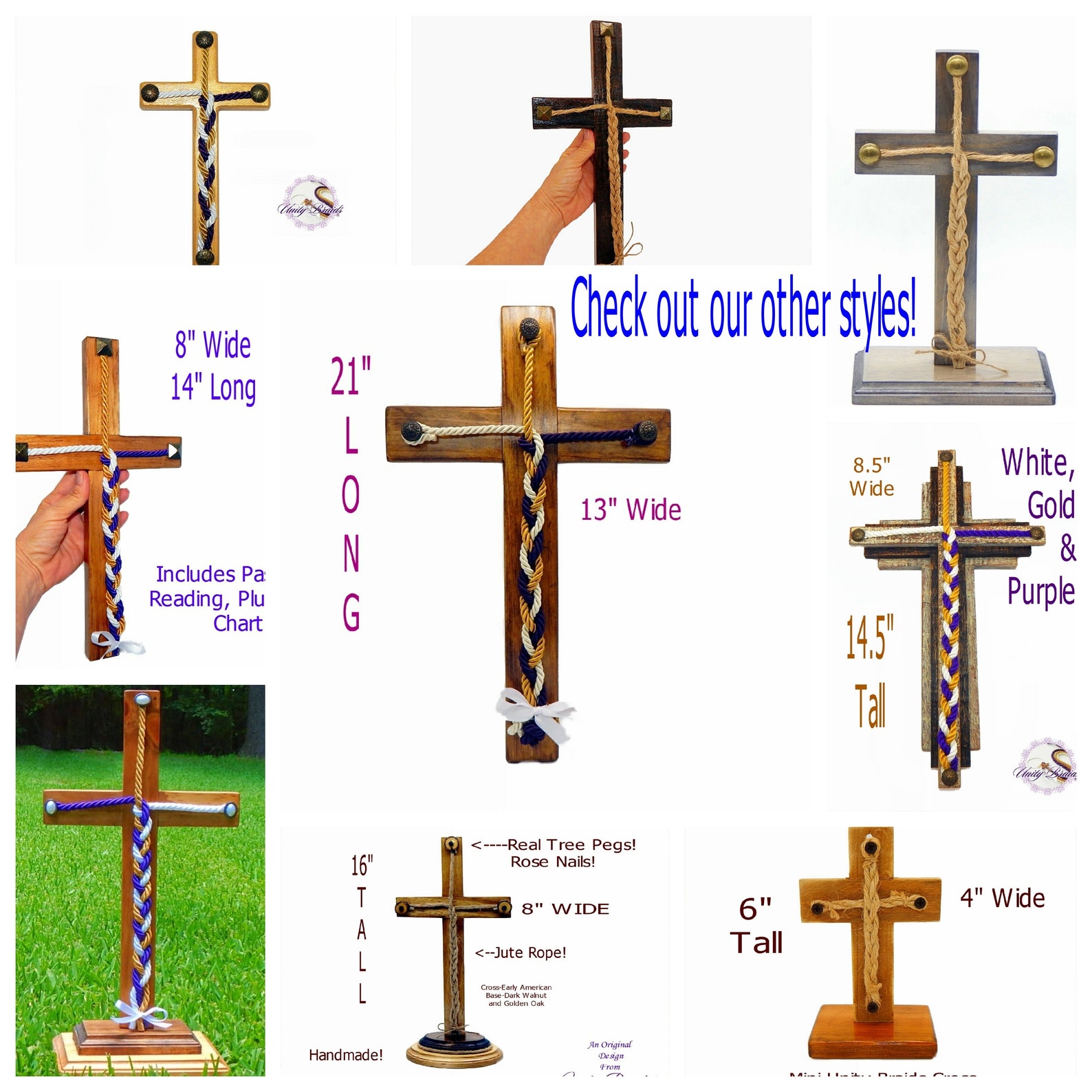 Unity Braids®, Cord of Three Strands, Gods Ropes, Gifts for the Couple ...