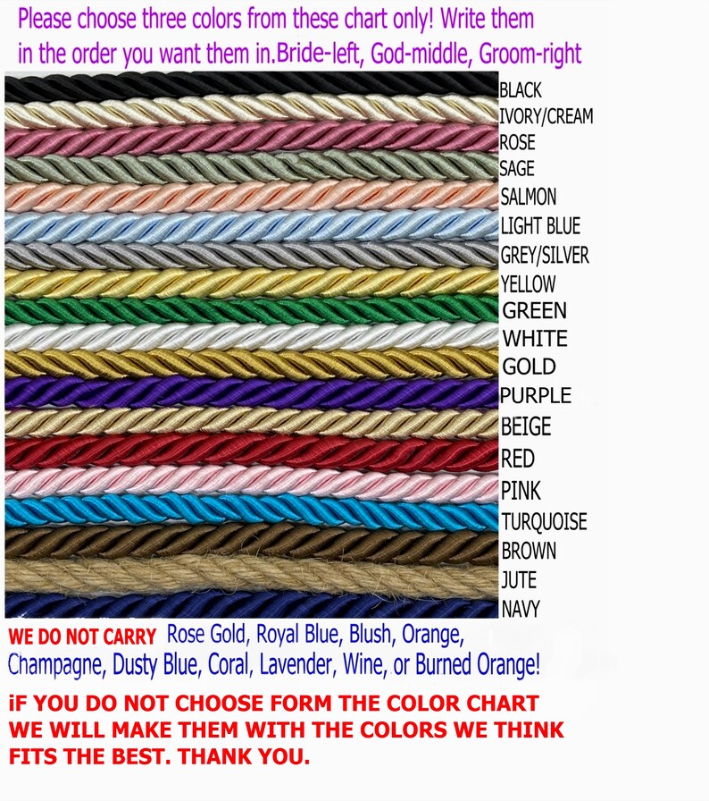 Cord of Three Strands Sign Wedding Sign Unity Braids® Sign - Etsy