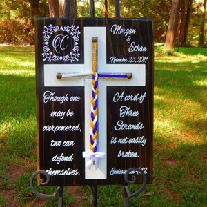 Cord of Three Strands Wedding Braid Cross Wedding Ceremony - Etsy