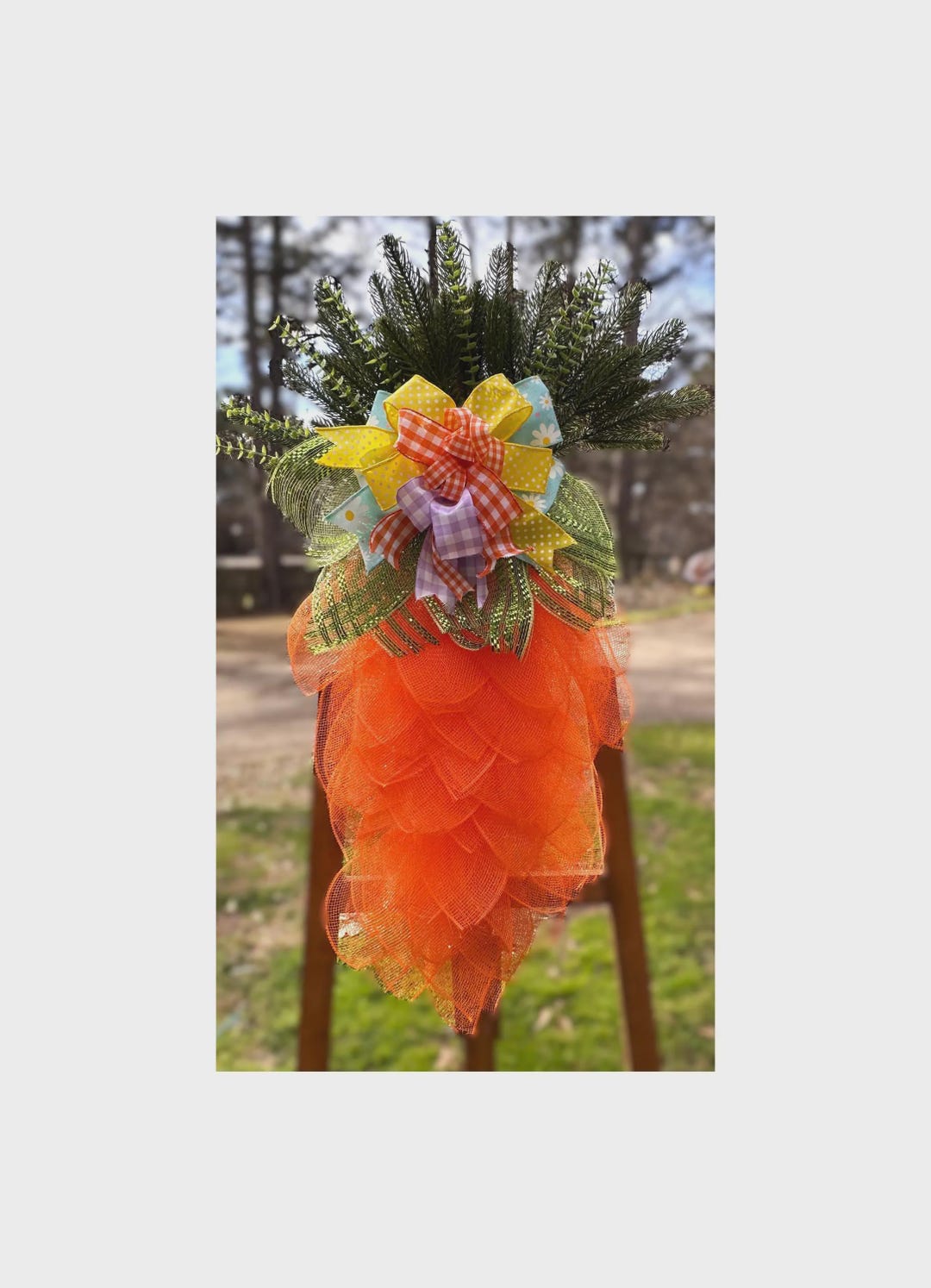 Carrot Swag, Farmhouse Decor, Country Carrot, Home Decor, Carrot Wreath ...