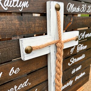 Cord of Three Strands, Wedding Braid Cross, Wedding Ceremony, Unity ...