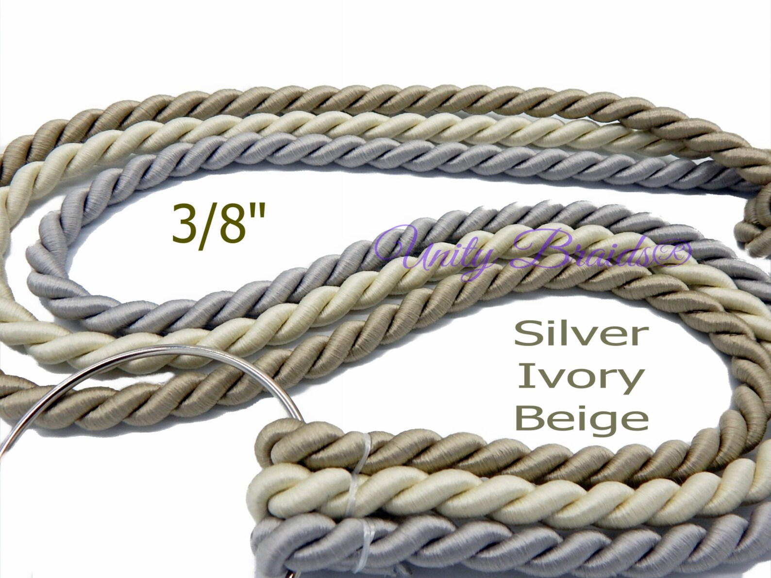 Unity Braids® Unity Cords Cord of Three Strand Unity - Etsy
