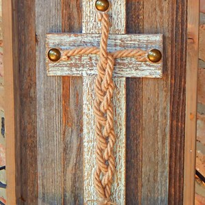 Unity Wood Rustic Cross, Alternative Wedding Unity Idea, Unity Braids ...