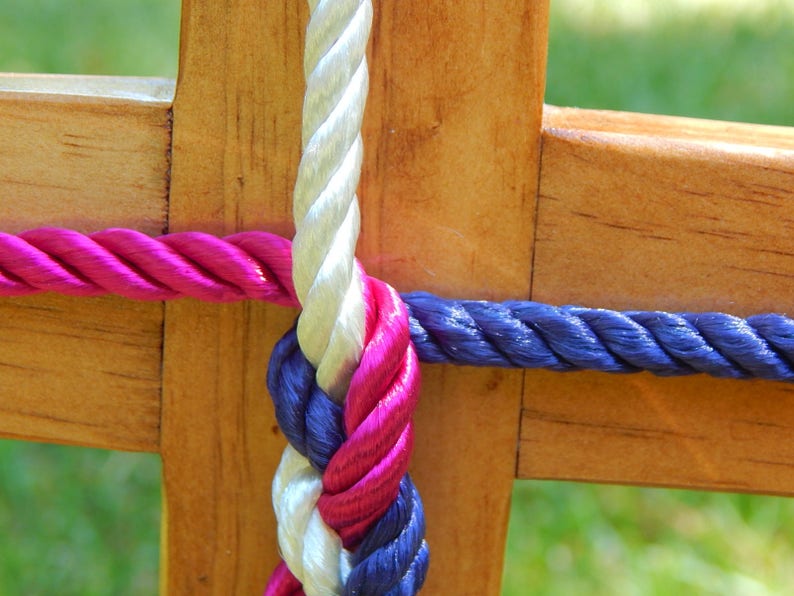 Cord of Three Strands Wedding Cross Unity Braids® Custom | Etsy