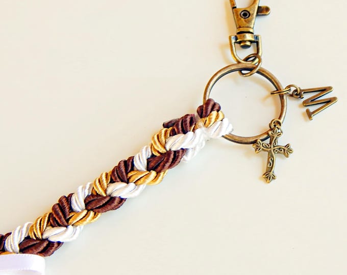 Keychain, Jute Rope, Key Holder, Purse Clip, Personalized Gift, Thank ...