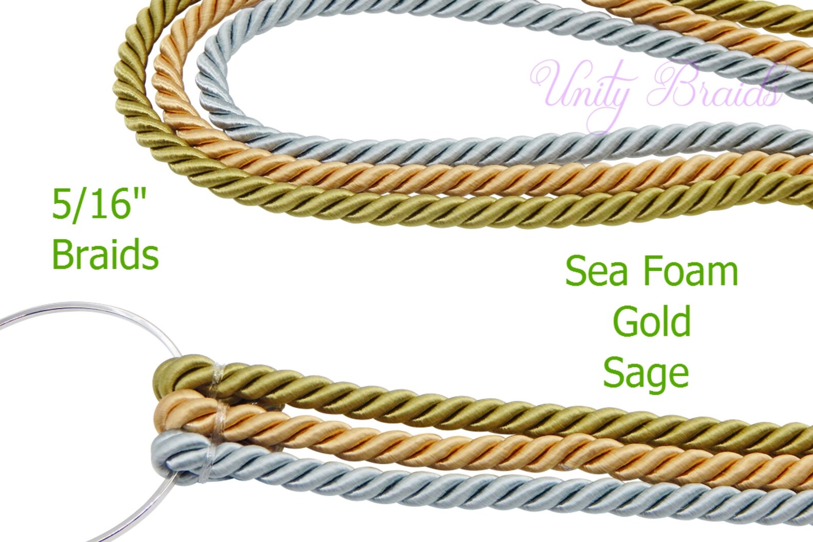 Unity Knot for Wedding Unity Braid Unity Wedding Braid Gods | Etsy