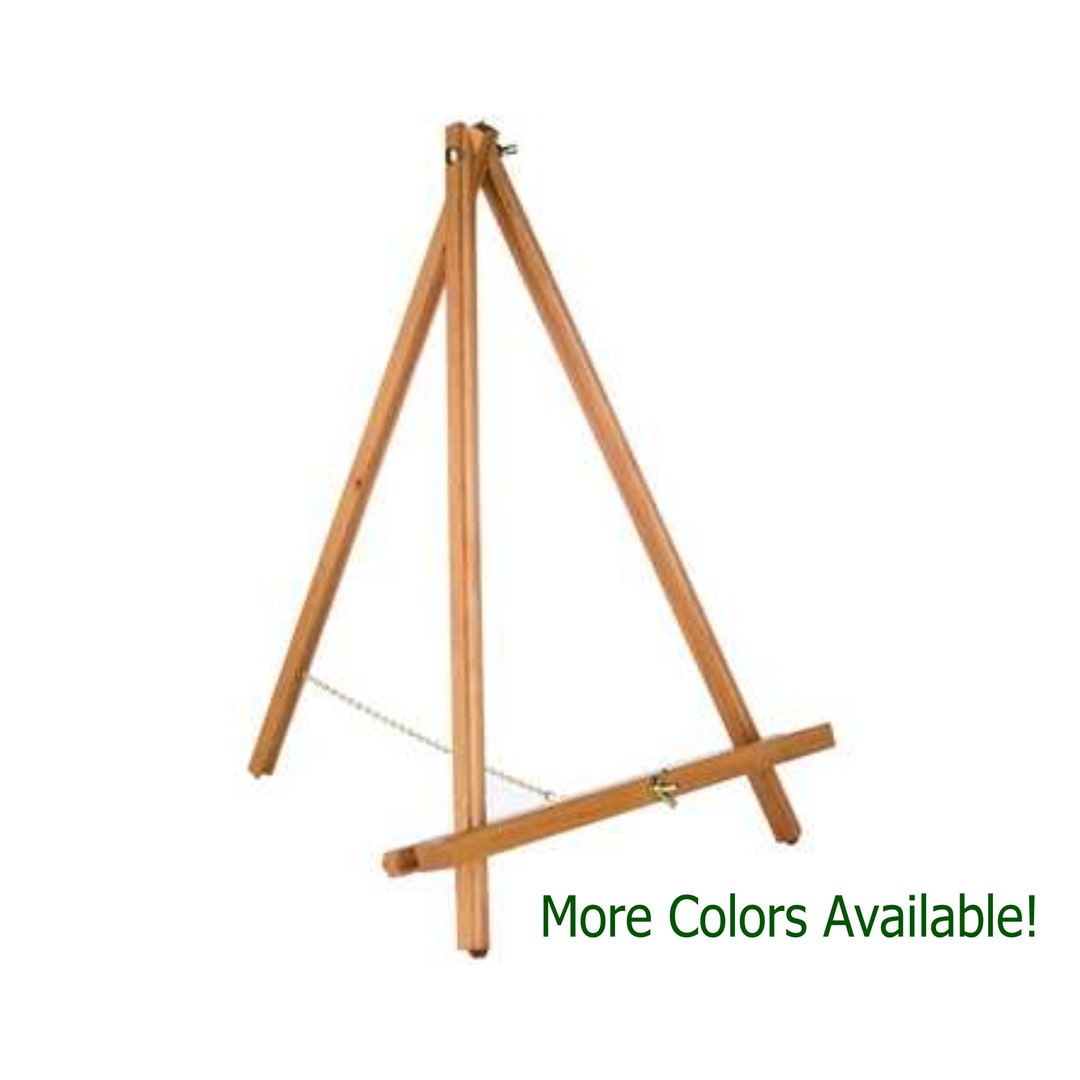 Wood Table Easel, Wedding Sign Stand, Hand Painted Table Sign Display ...