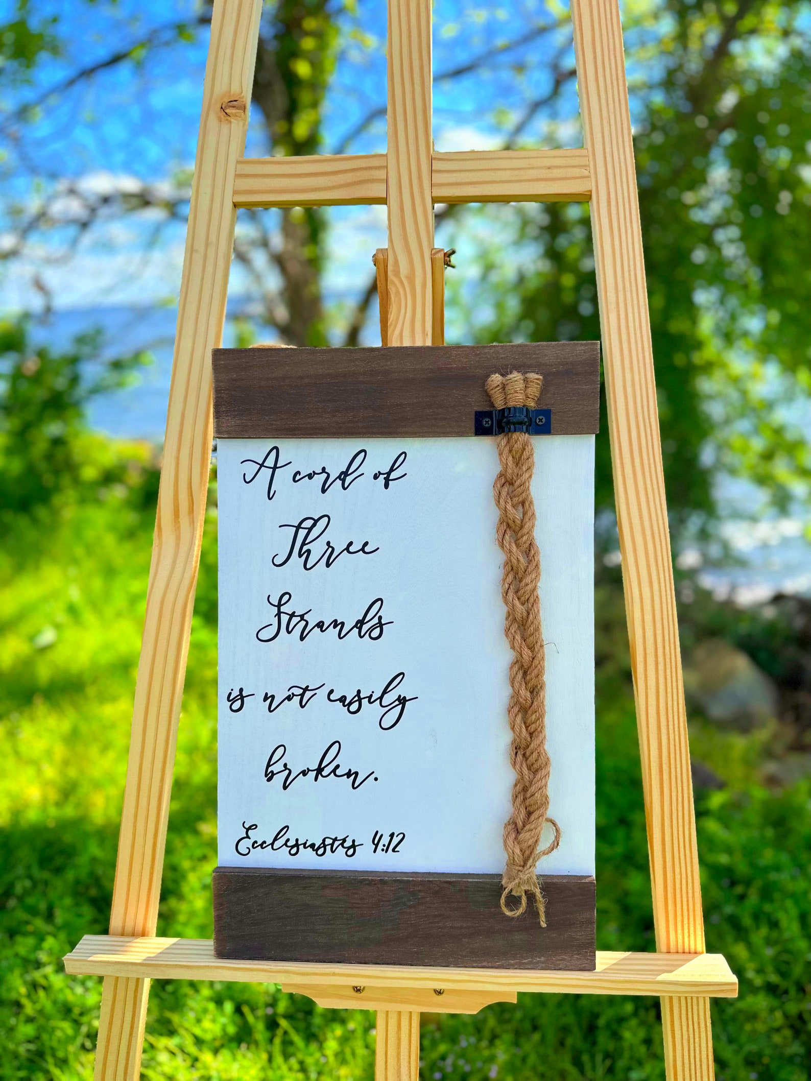 Cord of Three Strands Unity Braids® Wedding Sign Ceremony - Etsy