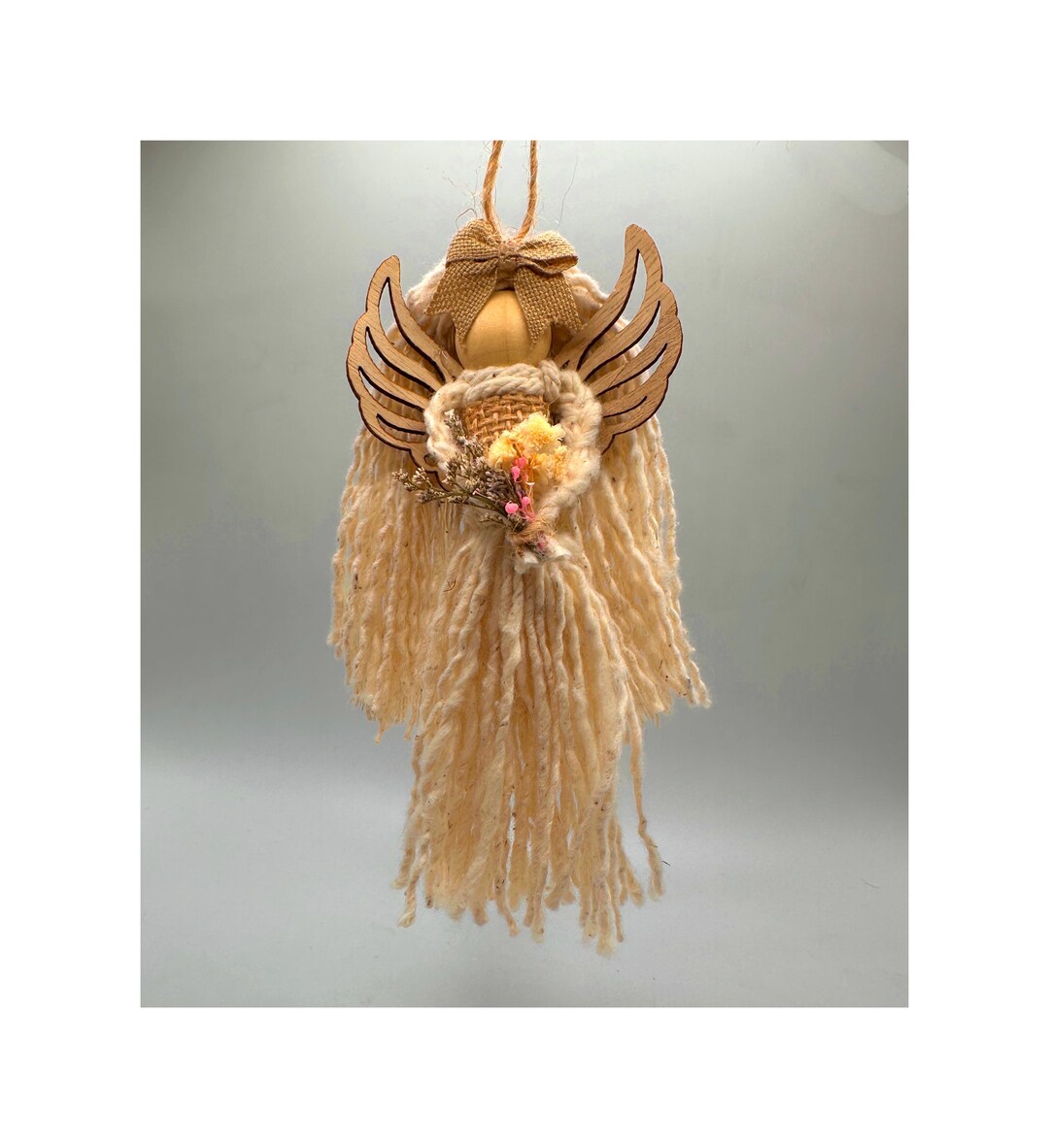 Rustic Wooden Primitive Angel, Barnwood Angel, Folk Art Angel, Country ...