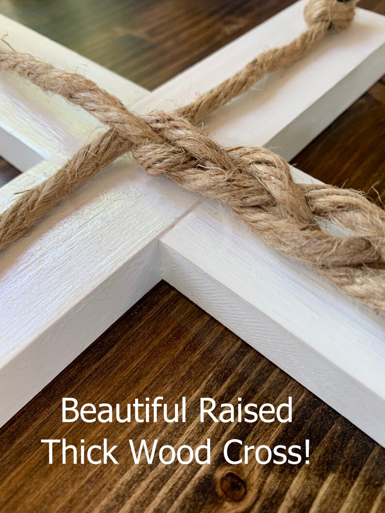 Cord of Three Strands Wedding Braid Cross Wood Ceremony | Etsy