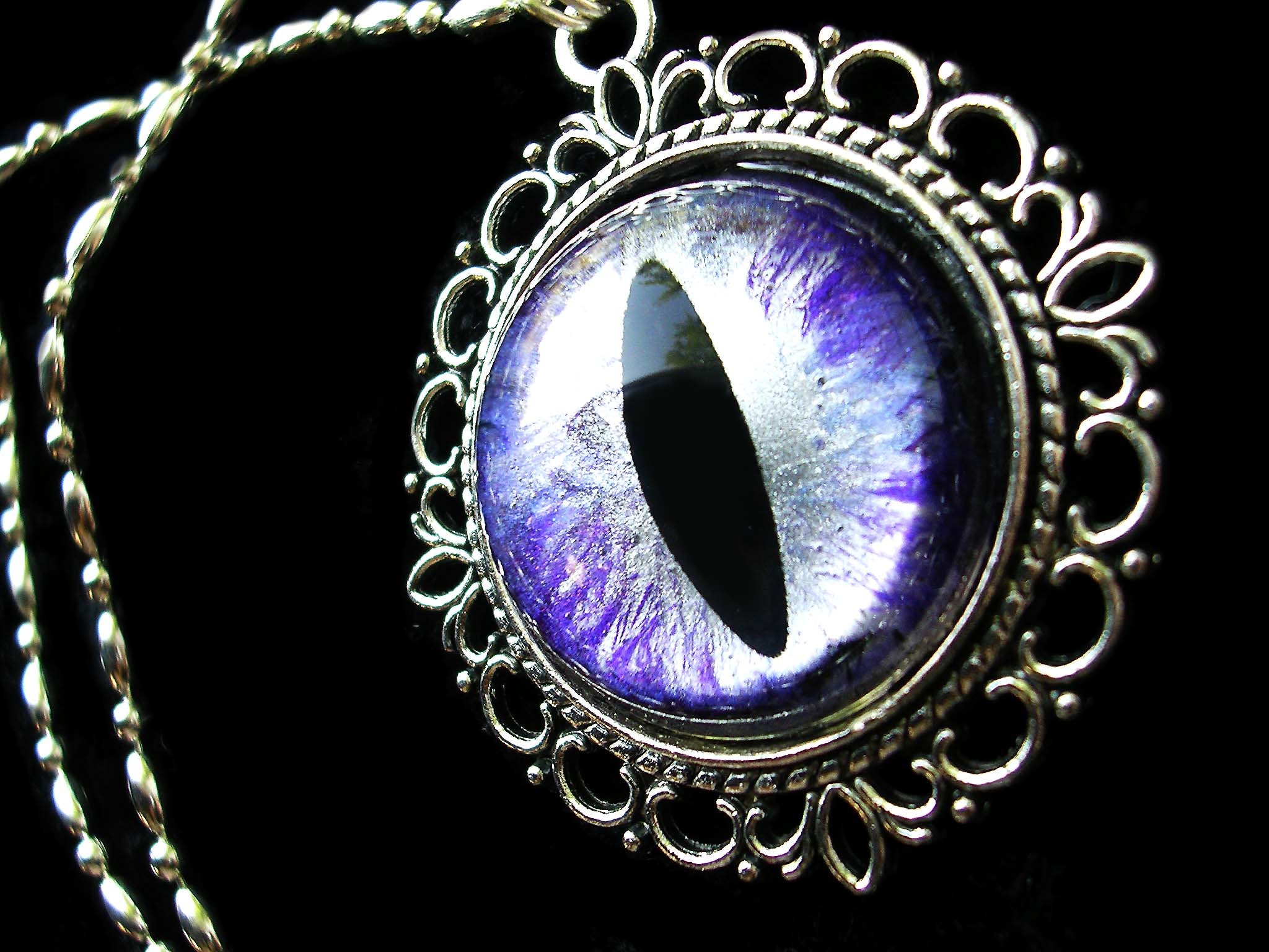 Steampunk Gothic GLOW in the Dark Large Dream Silver | Etsy