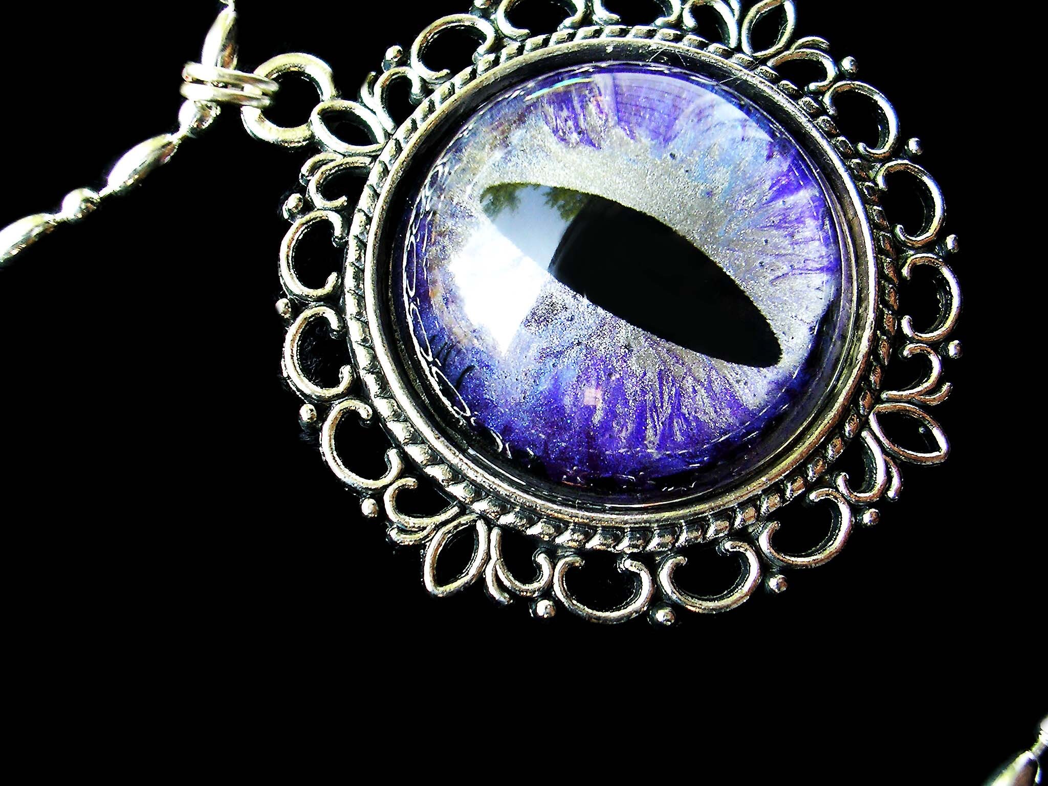 Steampunk Gothic GLOW in the Dark Large Dream Silver | Etsy