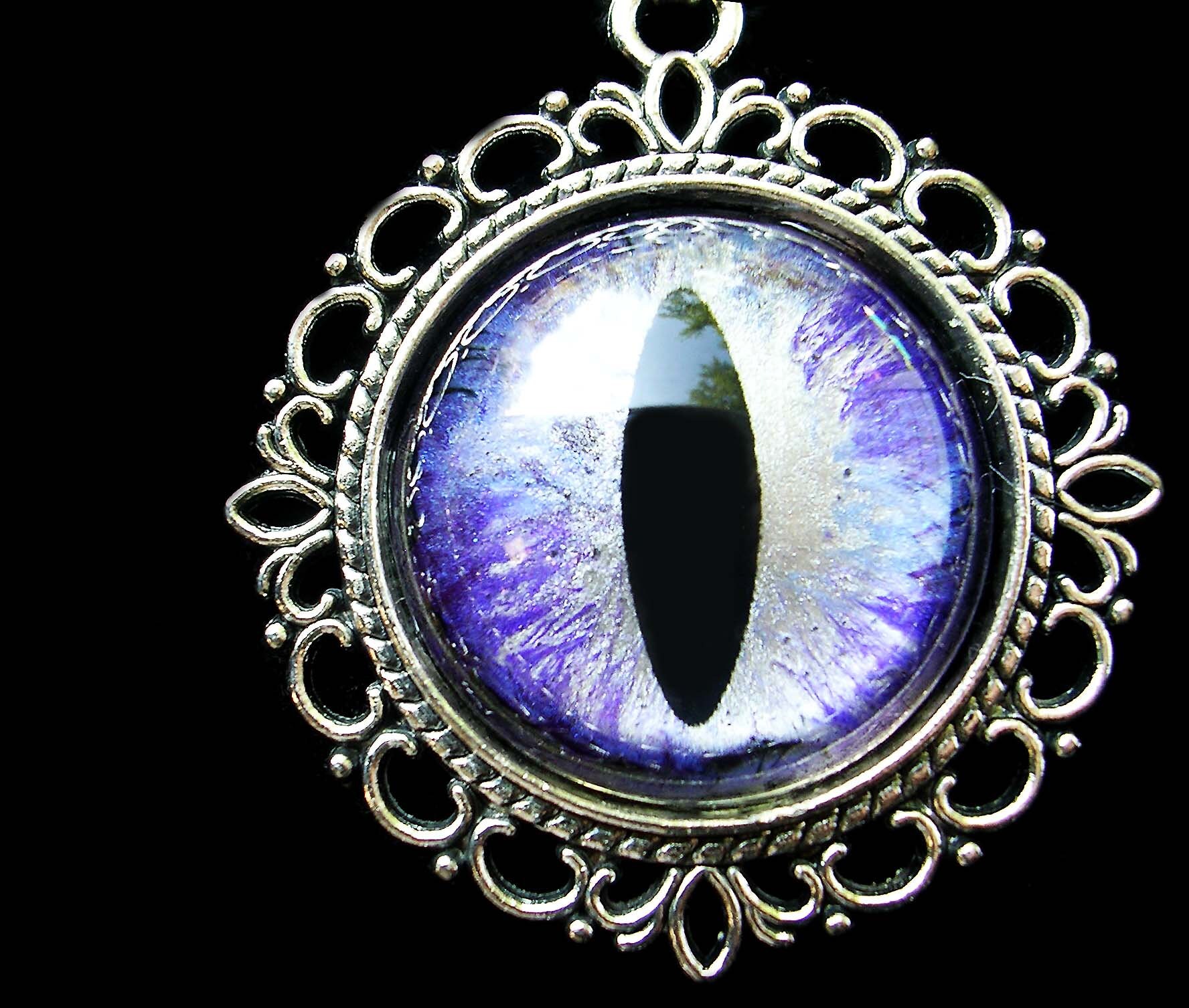 Steampunk Gothic GLOW in the Dark Large Dream Silver | Etsy