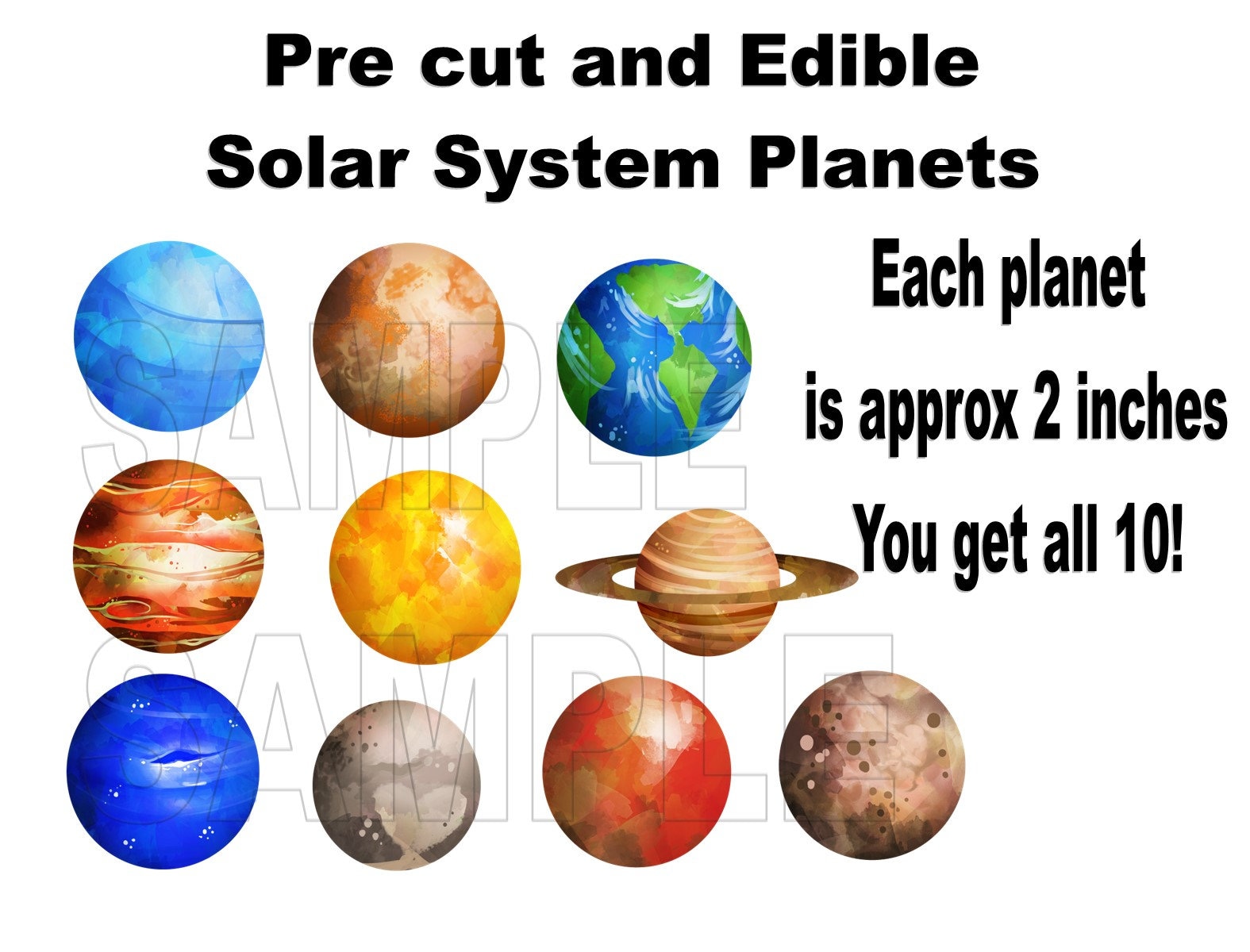 Unique Edible Solar System