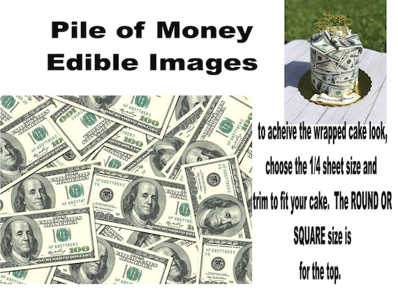 Pile of Money Edible Images | Etsy