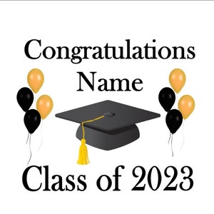 Edible Graduation Cake Topper - Etsy