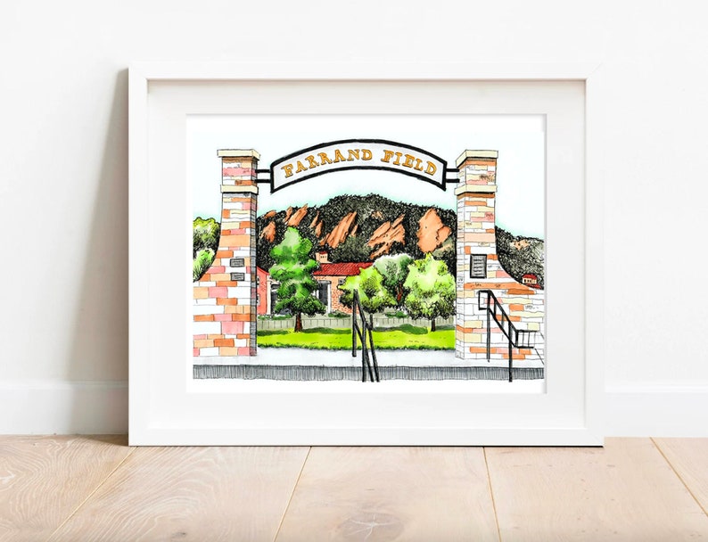 Original Artwork Fine Art Prints CU Boulder Colorado - Etsy