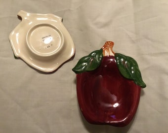 Apple spoon rest | Etsy