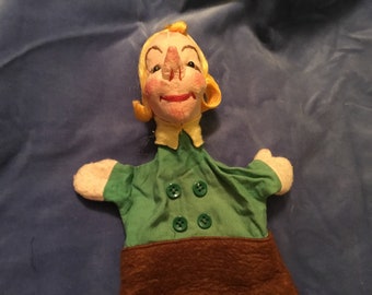 German Hand Puppet Vintage - Etsy