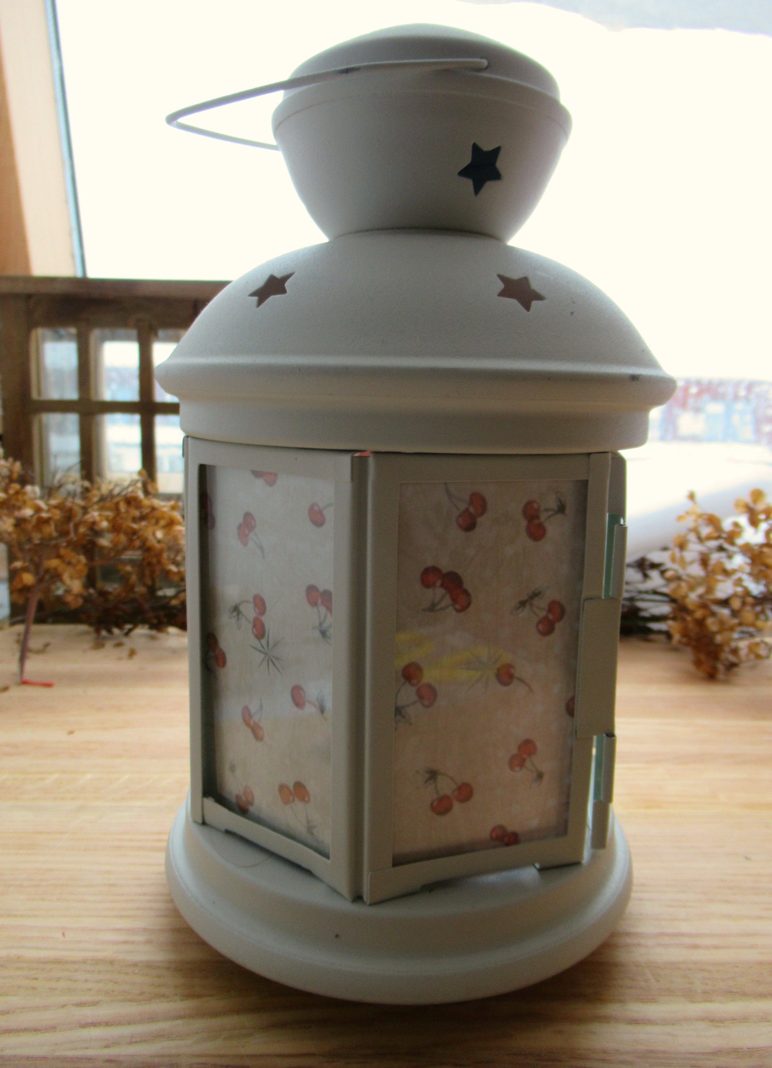 Small felt mouse lantern cherry jam small mouse toy white | Etsy