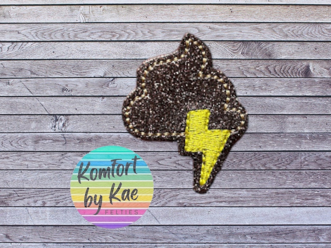 Poop Storm Felties EF felt Embellishments Felt Applique - Etsy
