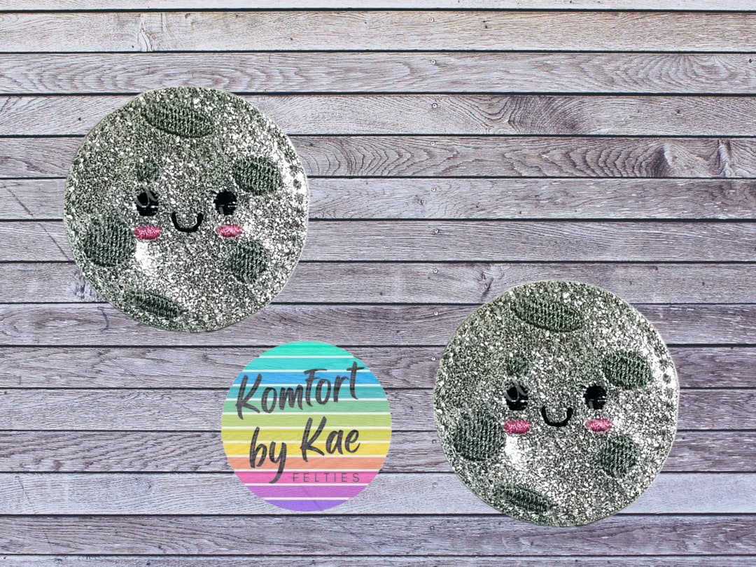Happy Moon Felties * Felt Embellishments * Felt Applique * Hair Bow ...
