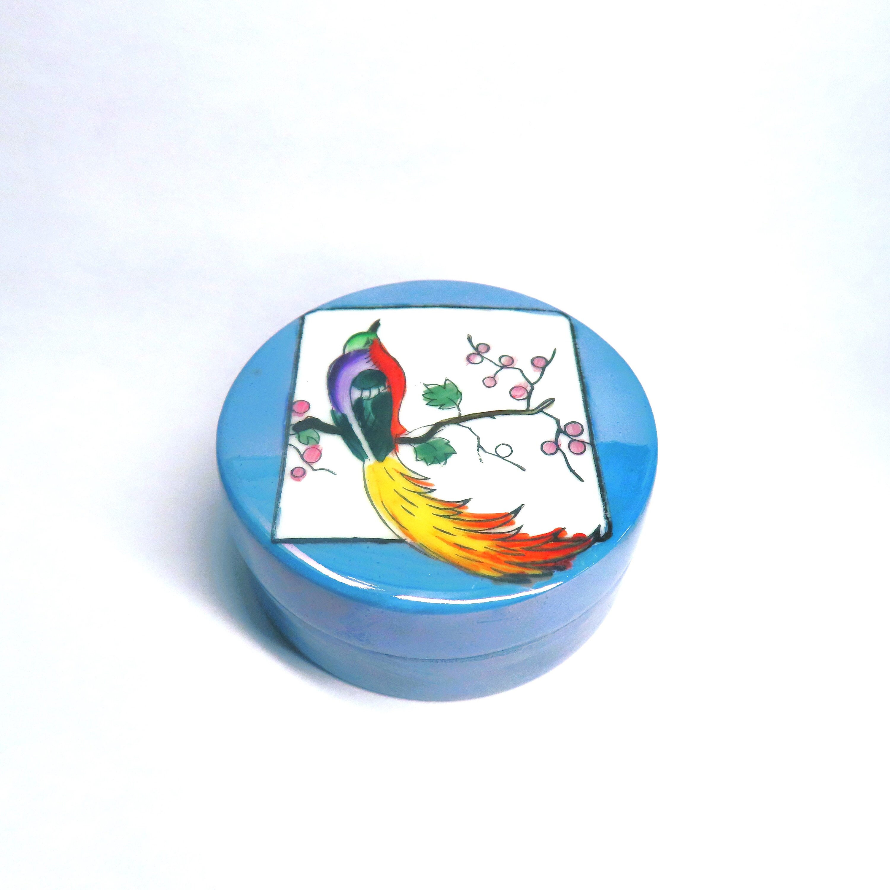 Vintage Noritake Art Deco Hand Painted Bird of Paradise Lusterware ...