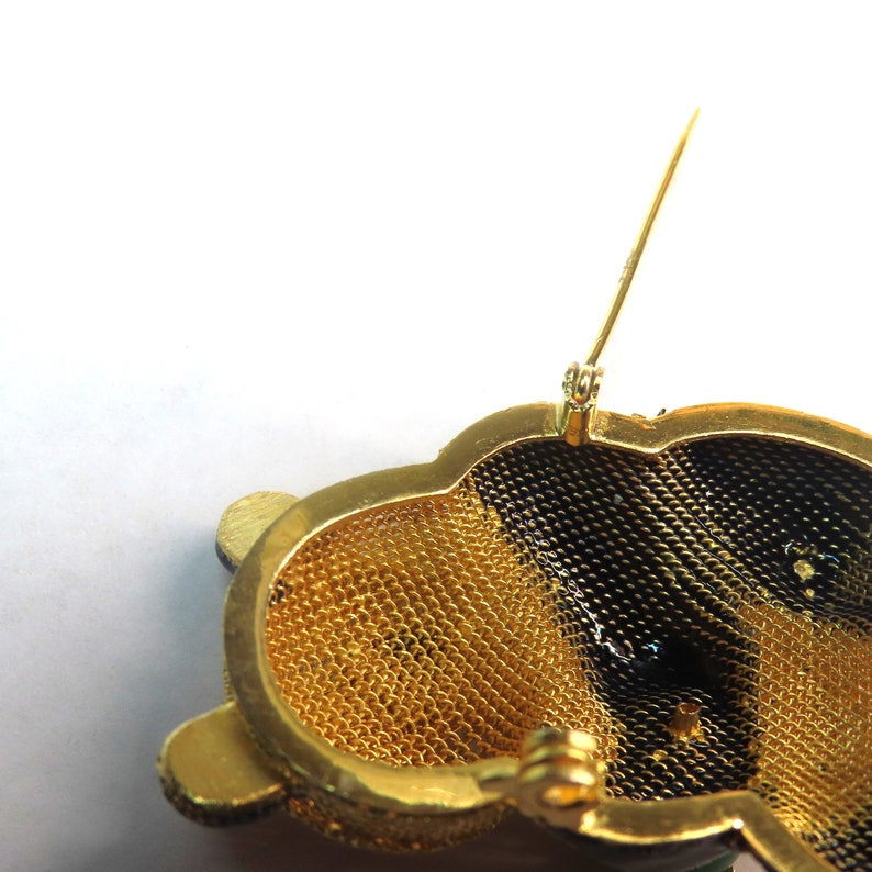 Vintage 1900's Chinese Green Jade Red Coral Gold Vermeil Sterling ...