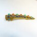 Vintage Chinese Art Deco Red Coral Turquoise Gold Vermeil Enamel ...