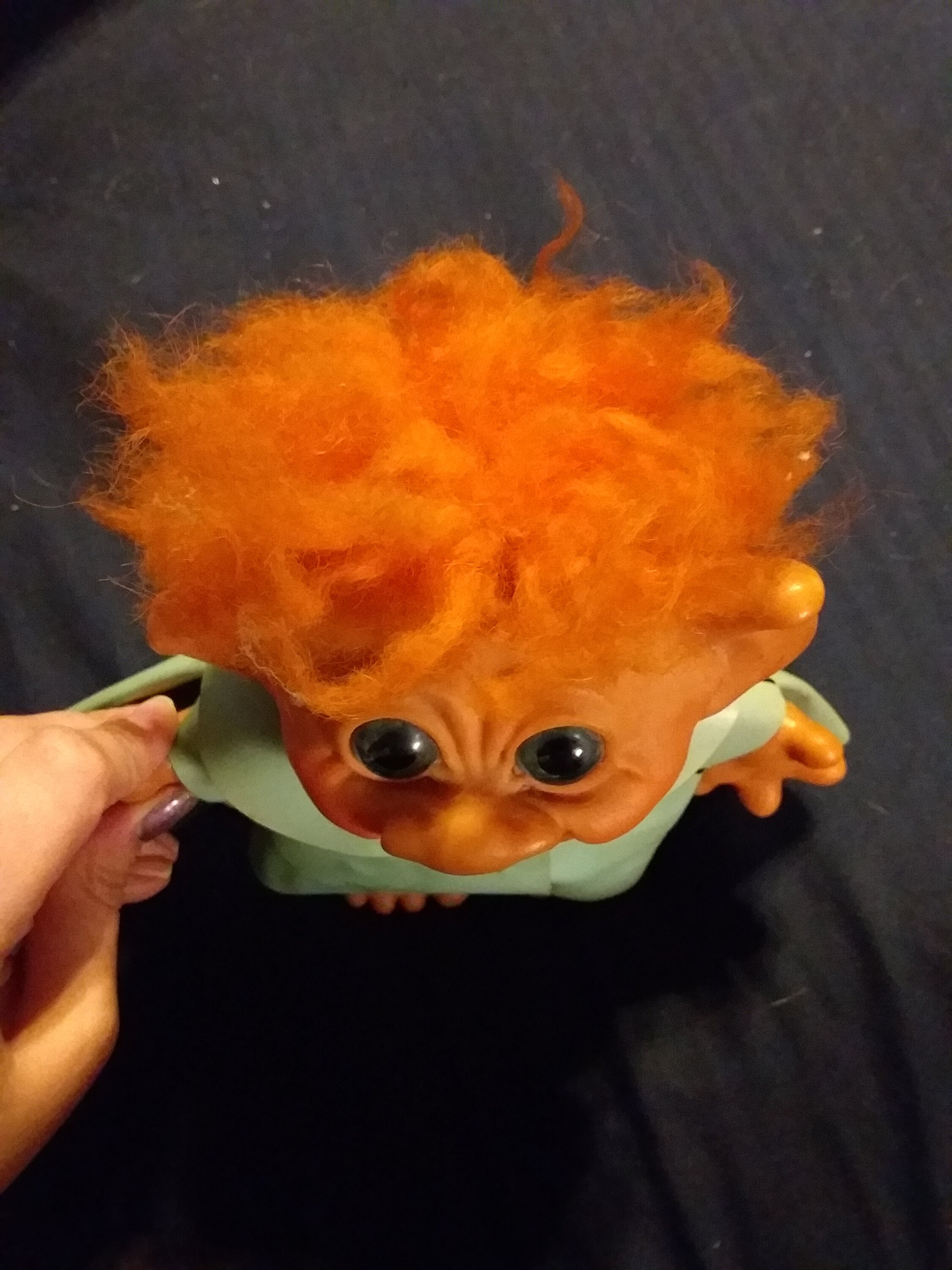 Original Vintage Thomas Dam Troll Bank With Raincoat - Etsy