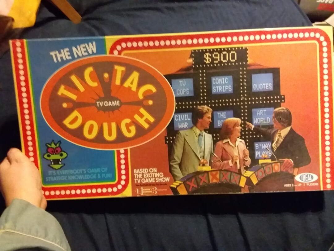 Vintage 1977 Tic Tac Dough TV Game - Etsy