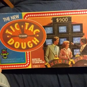 Vintage 1977 Tic Tac Dough TV Game - Etsy