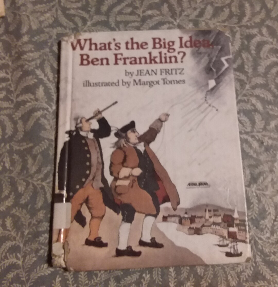 What's the Big Idea Ben Franklin by Jean Fritz 1976 Illustrated Hb - Etsy