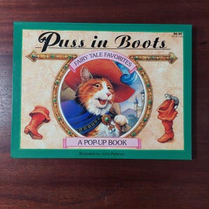 Puss in Boots , Pop-up Book - Etsy